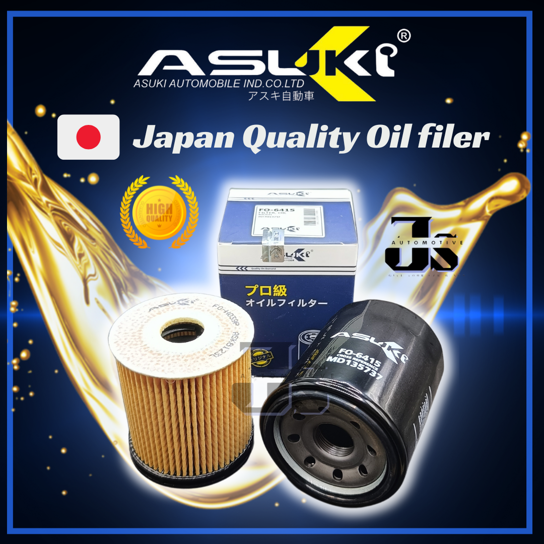 ASUKI Japan Quality Oil Filter for Toyota / Mitsubishi / Nissan ...