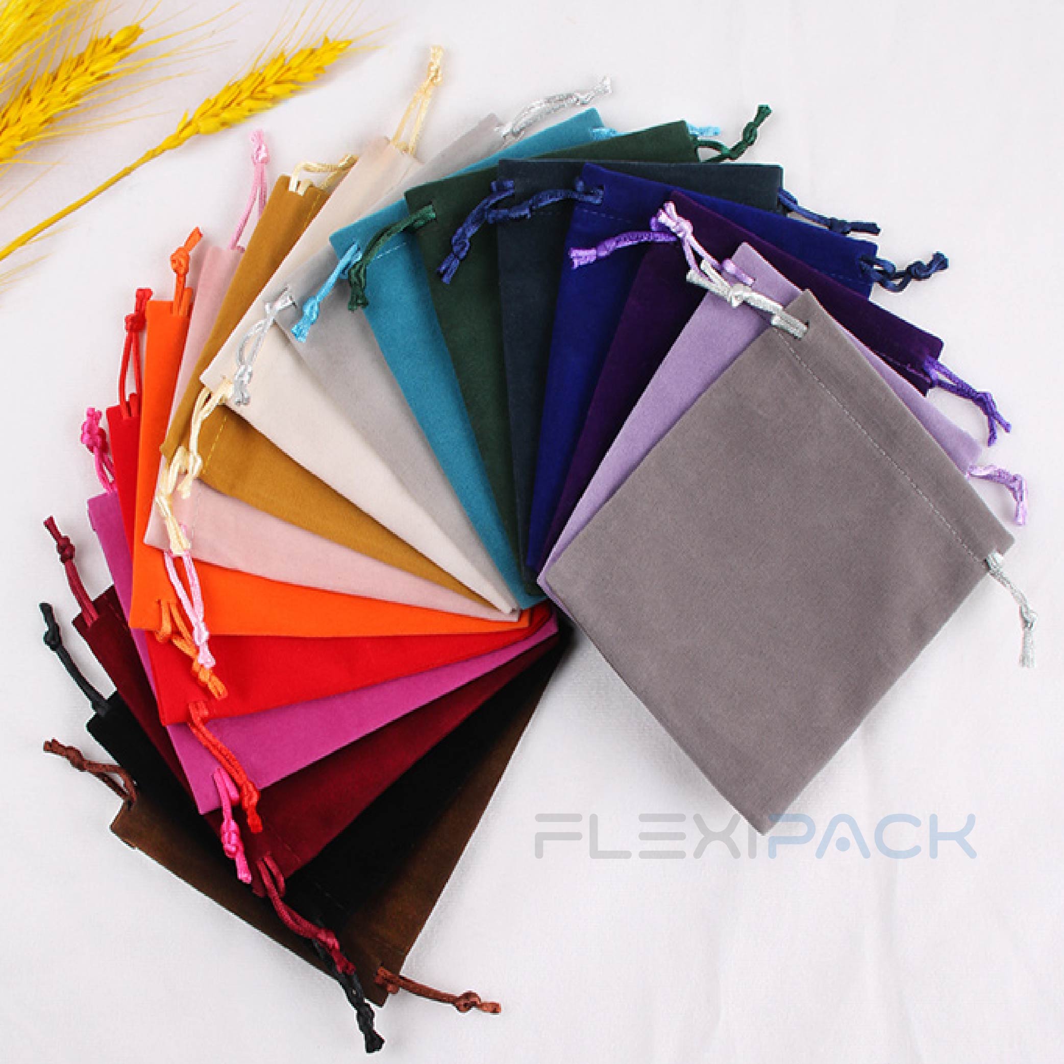 Velvet Beg Uncang Doorgift Beg Kecik Organza Pouch Mini Drawstring ...