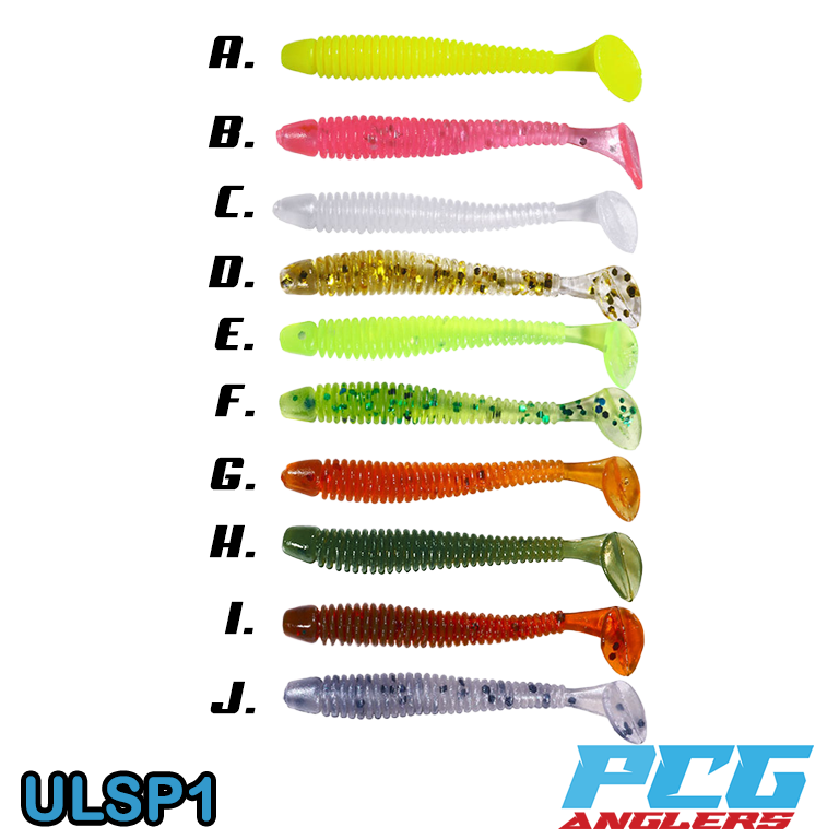 UL Soft Plastic 5cm Lure Floating 1pcs Ajing Lure Paddle Tail Killer ...