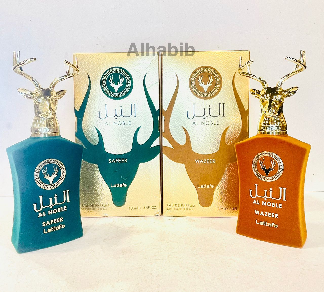 Al Noble Safeer and Wazeer by Lattafa 100ML luxurious fragrance for ...