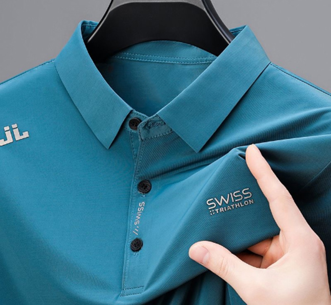 【Tempat Malaysia】CLIFF men baju collar lelaki baju polo shirt business ...