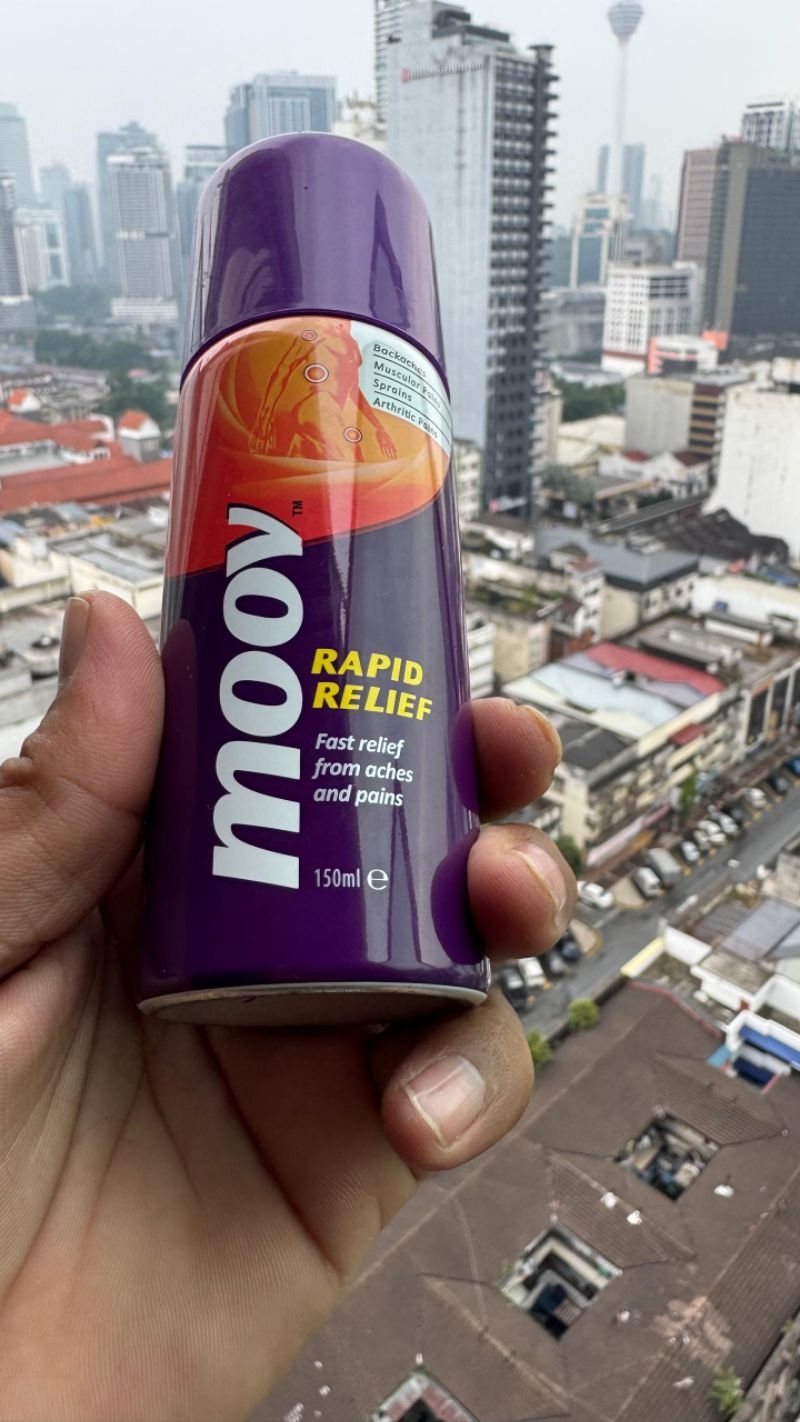 MOOV spray 150ml (first relief acne and pain) | Shopee Malaysia