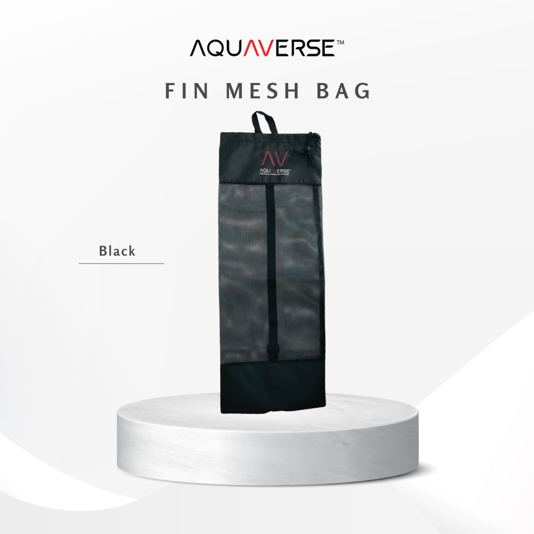 AQUAVERSE Fin Bag Mesh Bag Scuba Diving Bag Snorkeling Bag for Mask Fin ...