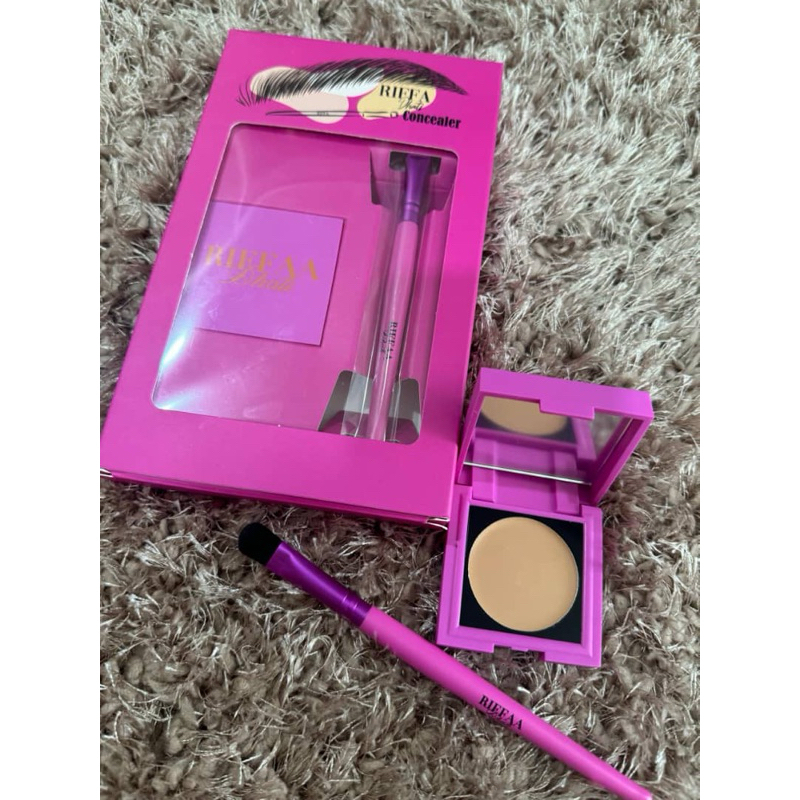 New Riffaa Concealer Free Brush Mua Bellaz Riffa Original HQ | Shopee ...