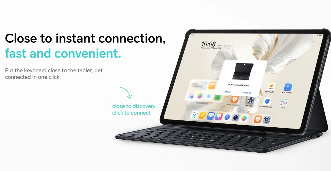 [Original] HONOR Pad 9 Smart Bluetooth Keyboard Cover | Shopee Malaysia