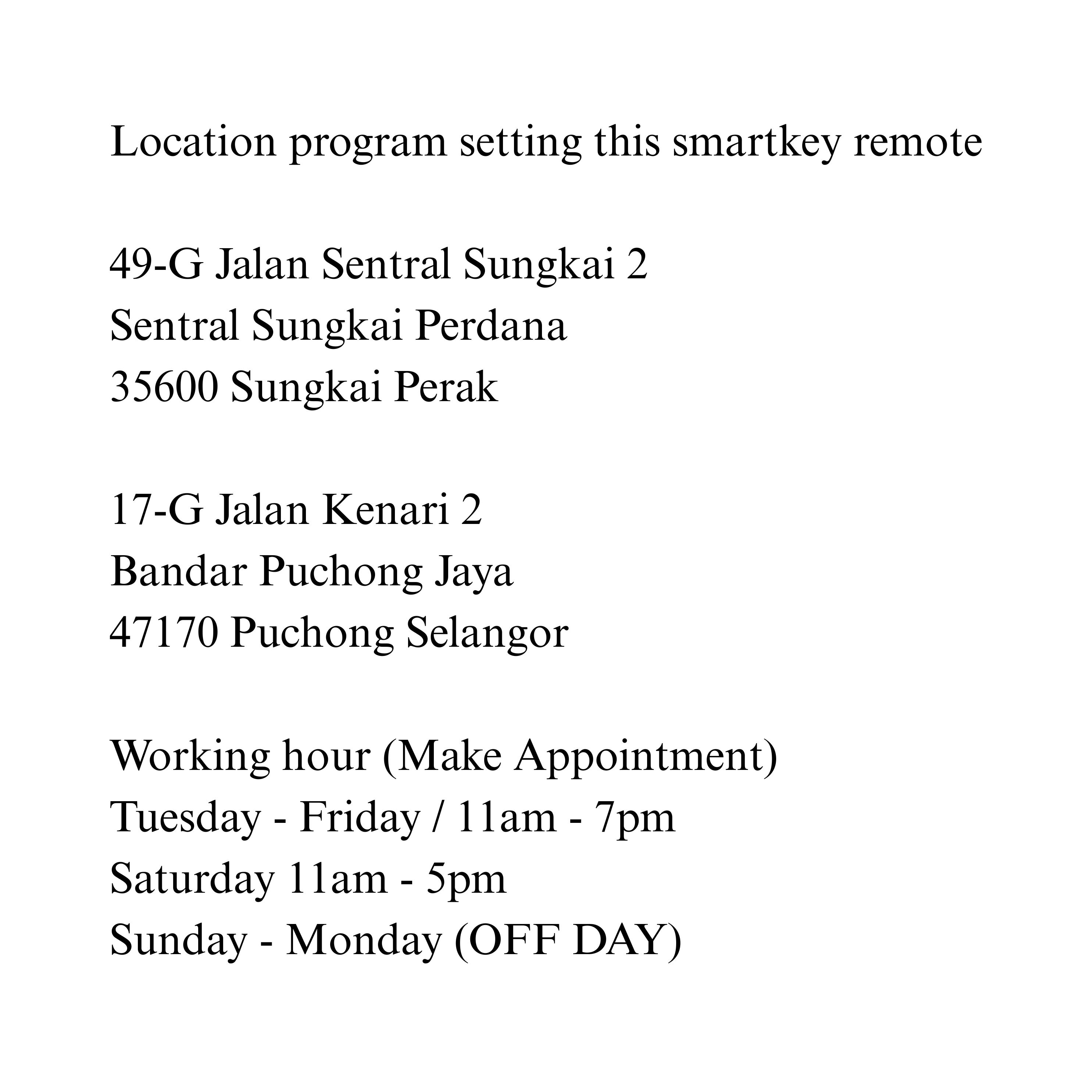 Perodua Smart Key Remote for Myvi Bezza Axia Aruz (3 Button / 4 Button ...