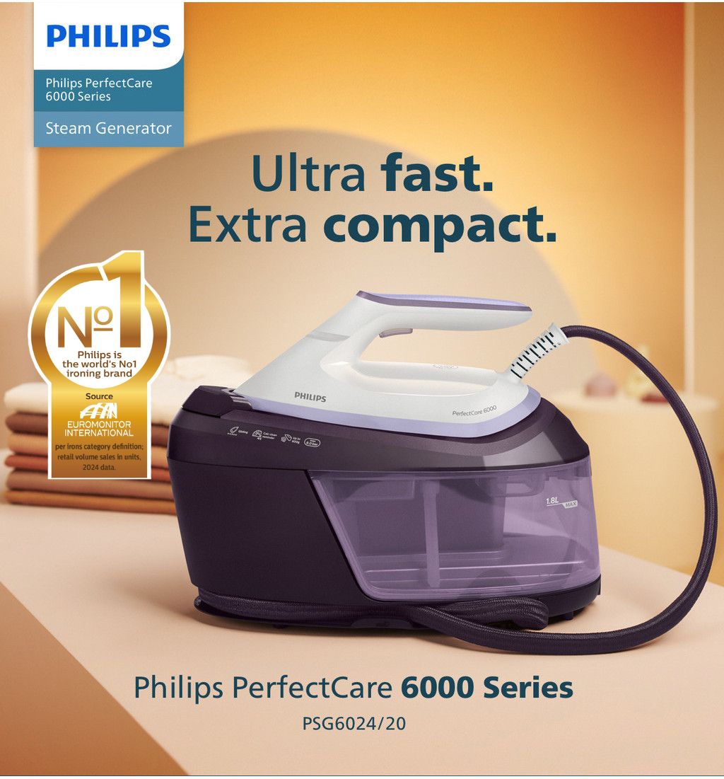 Philips PSG6024 | Steam Generator Iron | Powerful, Lightweight, Compact ...