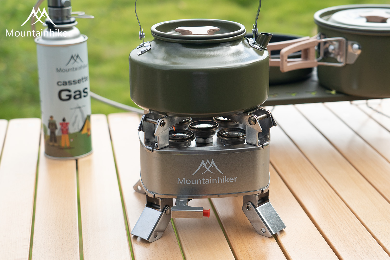 MOUNTAINHIKER cassette stove gas stove outdoor cooking camping ...
