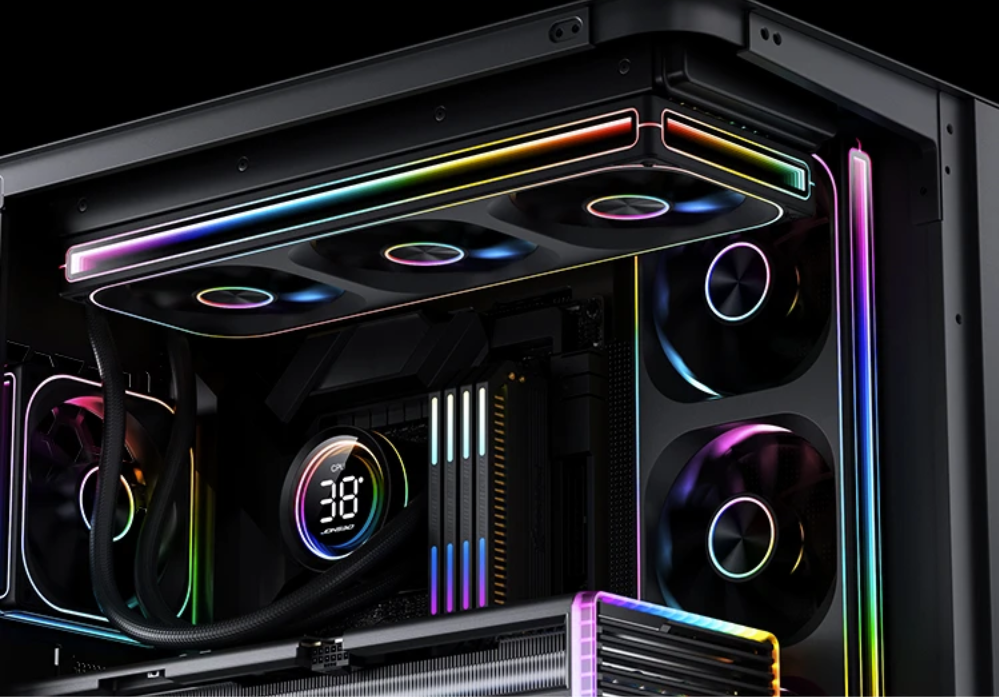 JONSBO TH240 ARGB | BLACK / WHITE | 240MM | CPU AIO LIQUID COOLER ...