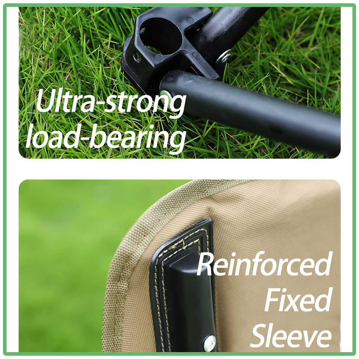 3 Adjustments Outdoor Folding Chair Camping Chair Portable Folding Moon ...