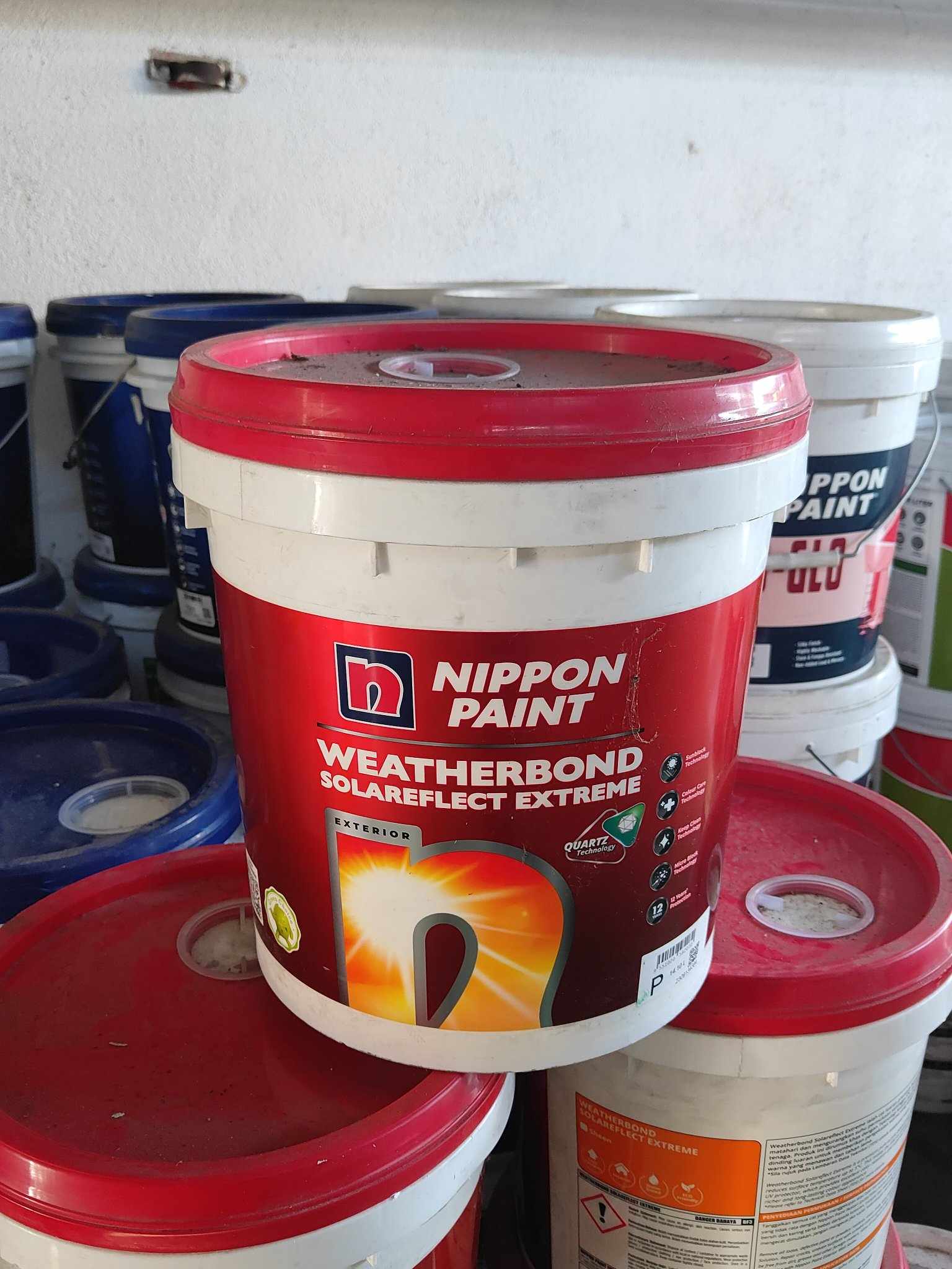 15L NIPPON PAINT Weatherbond Solareflect 15L Exterior Paint (12 Years ...