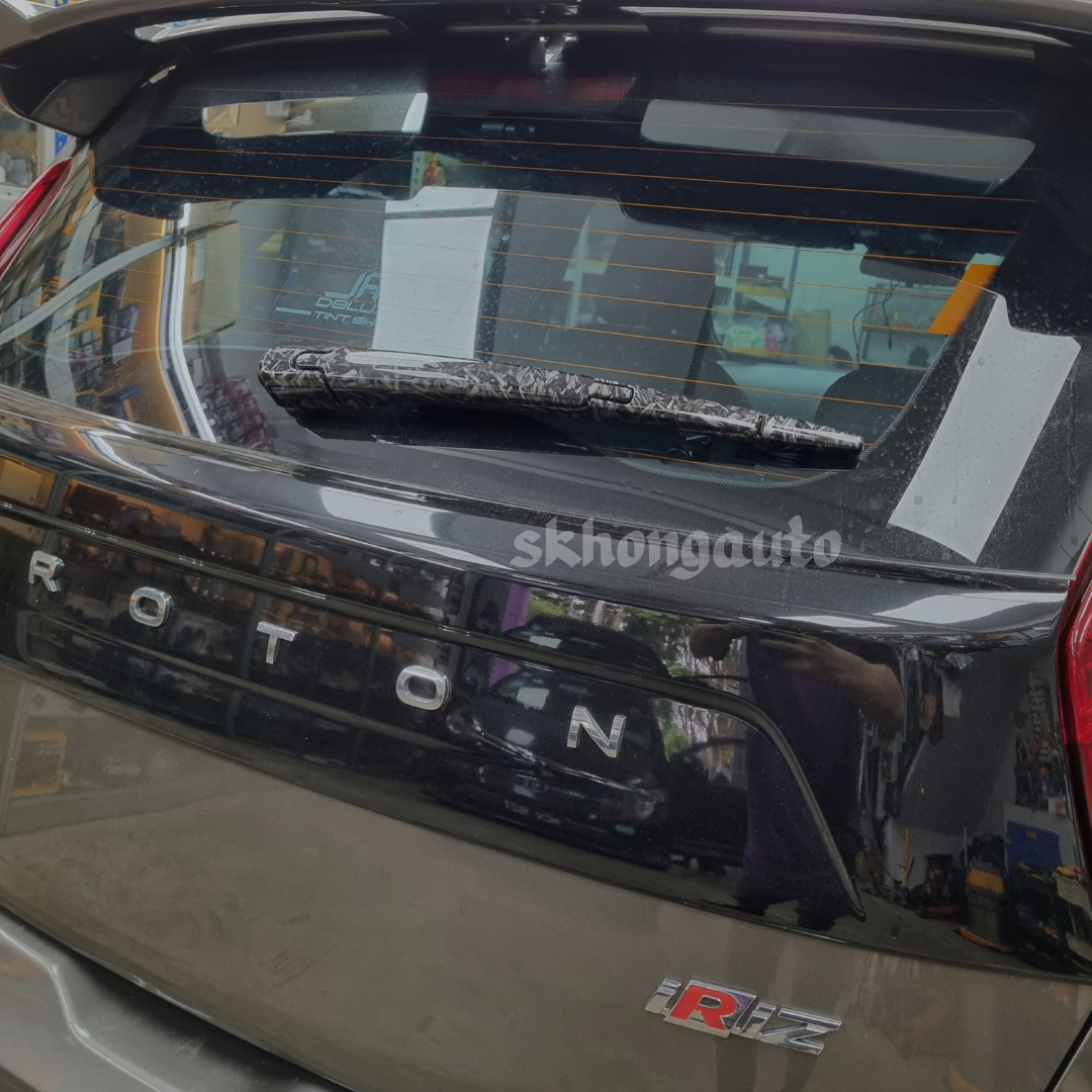 proton iriz vvt 2015-2025+ car rear wiper frame cover garnish ...