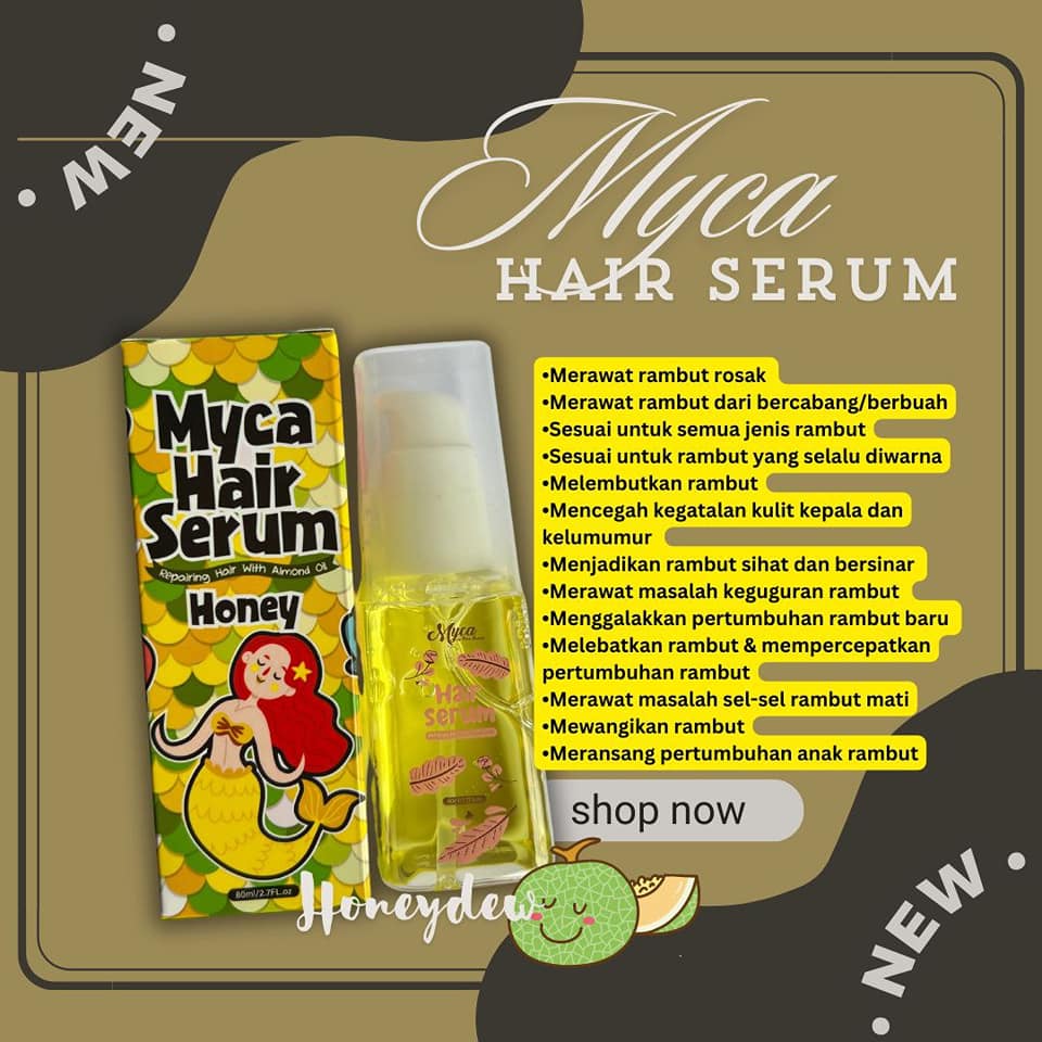 MYCA LASH EXTRA MASCARA COMBO / MYCA HAIR SERUM /MYCA KERATIN SPRAY ...
