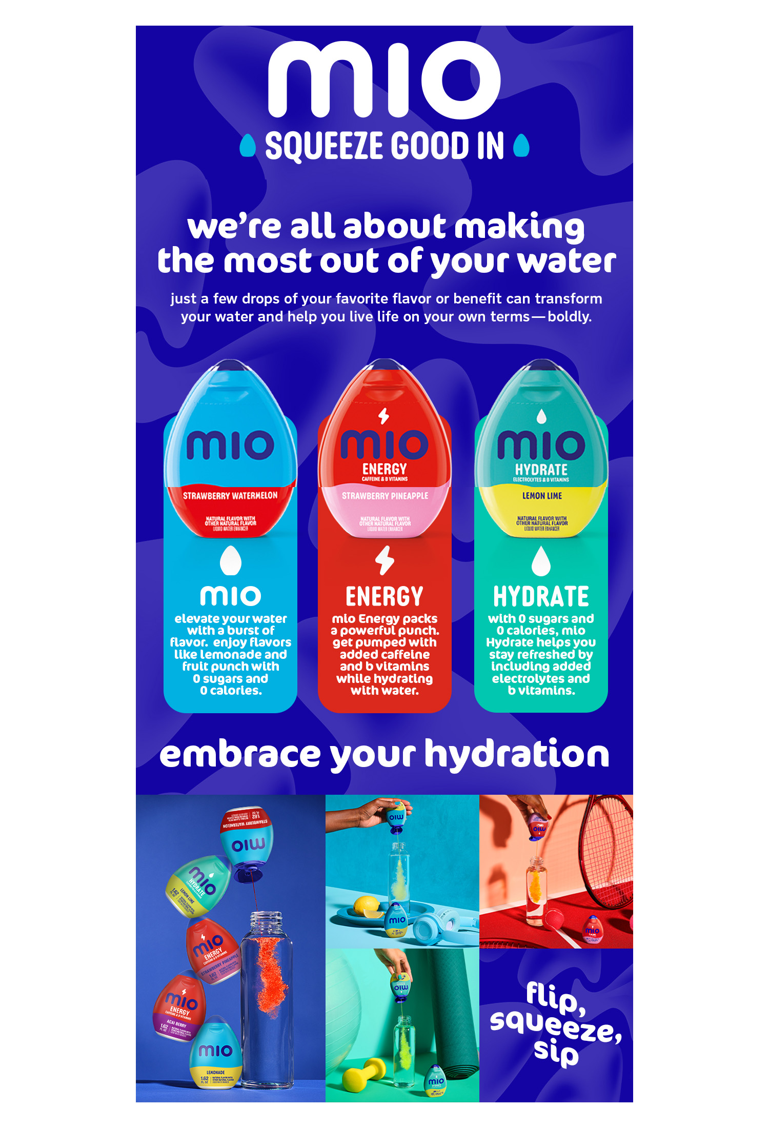 GENUINE MiO Liquid Water Enhancer Drink Mix Sweet Tea | Cherry ...