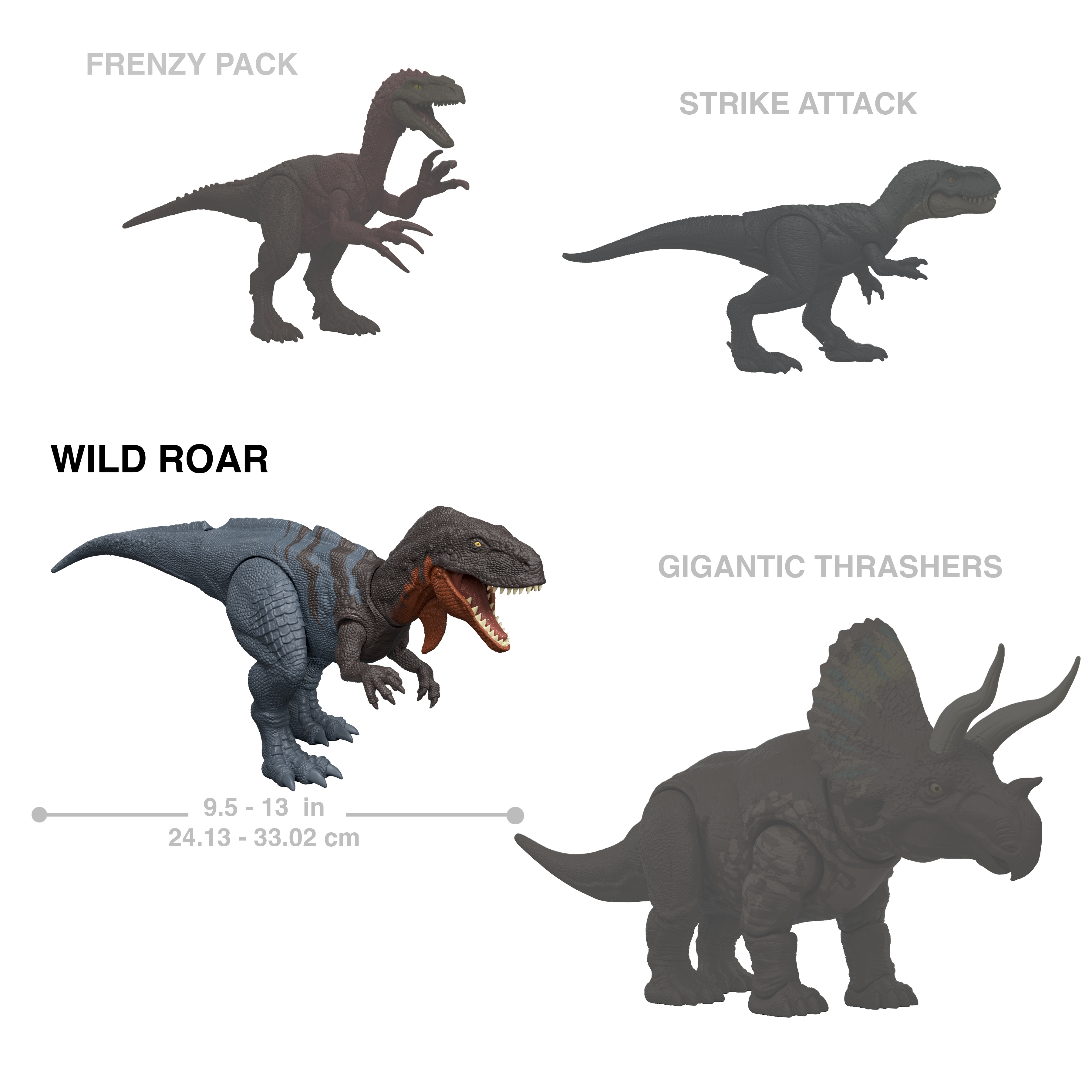 [2025 JURASSIC WORLD MOVIE] Jurassic World Wild Roar - Assorted (JGB87 ...