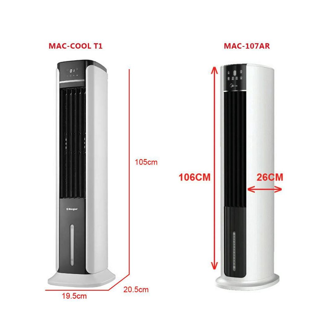 Midea / Morgan Penyejuk Udara Air Cooler Tower with Remote Control MAC ...