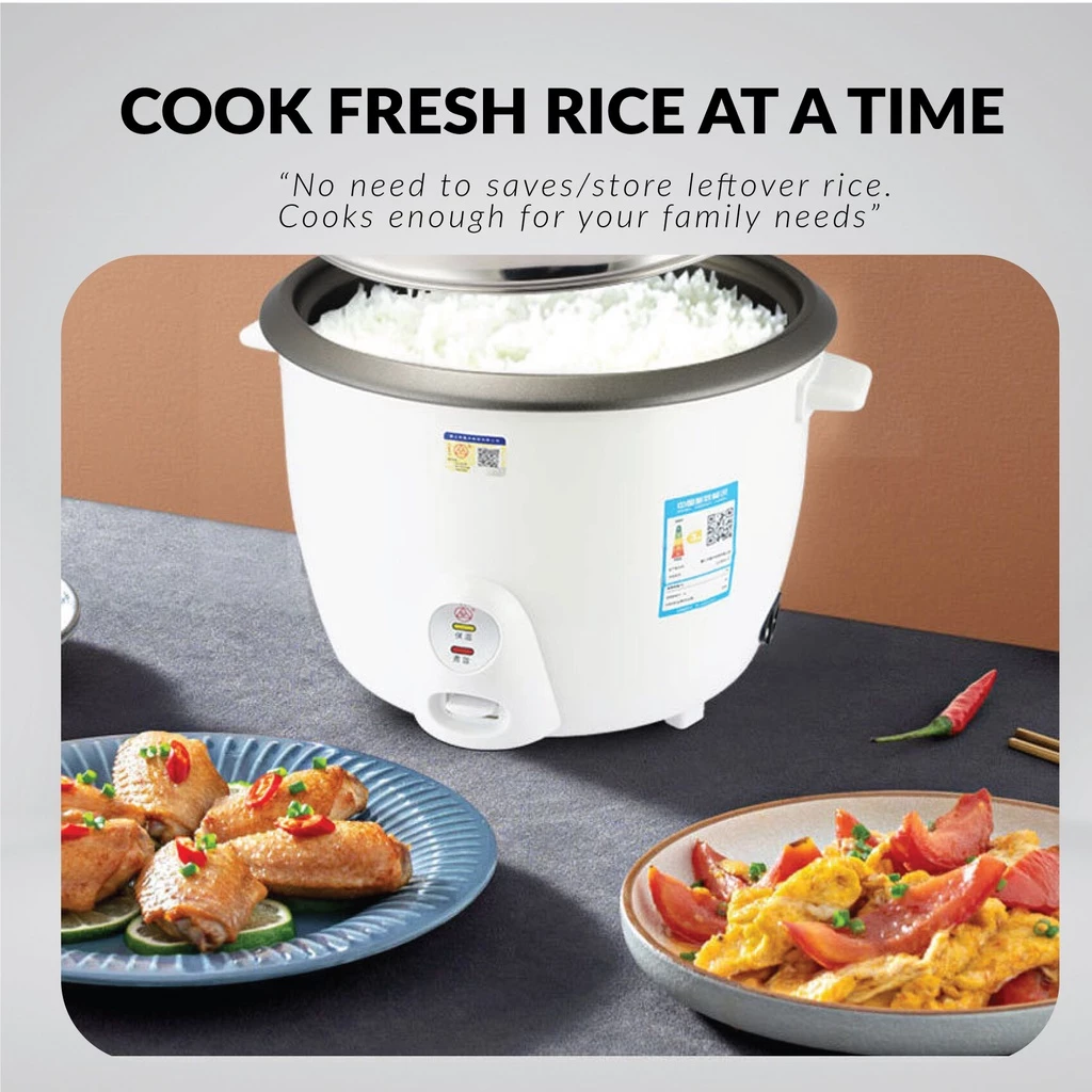 Elementmax - Rice Cooker 1L PRC-11E Conventional Periuk Nasi Non Stick ...