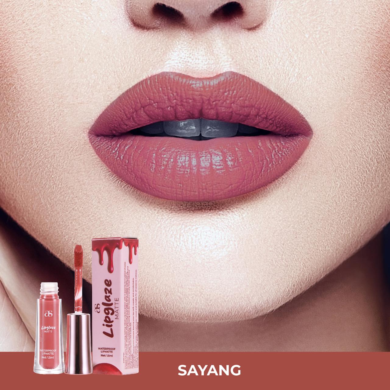 AS LIPGLAZE MATTE WATERPROOF LIPMATE 1.5ML | Shopee Malaysia