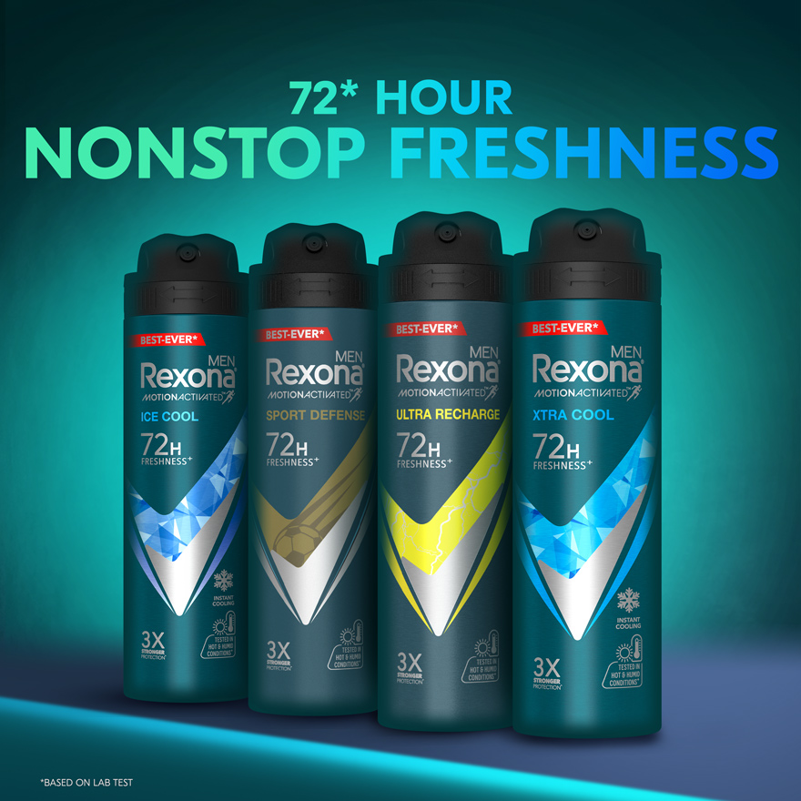 Rexona Men Ice Cool Deodorant Spray (2 x 135ml) | Shopee Malaysia