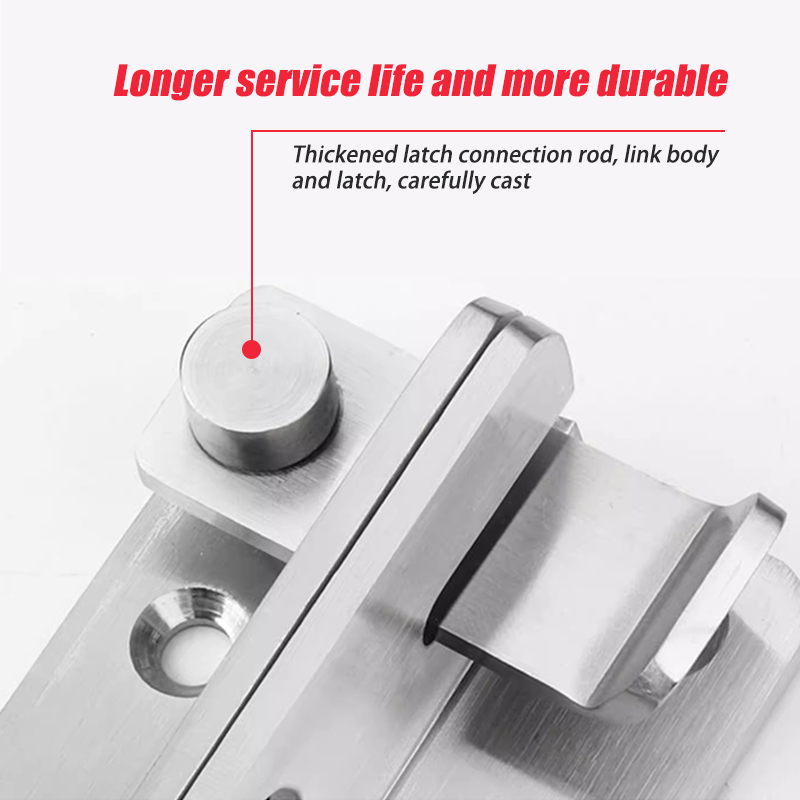 Stainless Steel Left Right Lock Door Swivel Bolt Swing Bolt Security ...