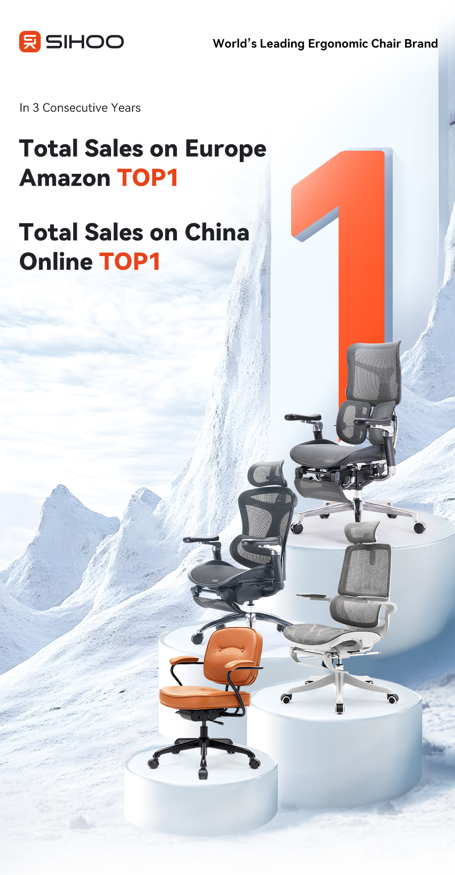 SIHOO M56 Adjustable Headrest Ergonomic Office Chair 西昊人体工学椅 - 3 Years Warranty | Shopee Malaysia