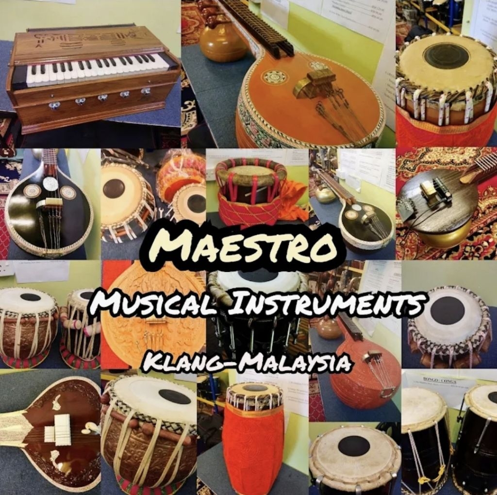 Kanjira | Kanjeera | Ganjira [Goat Skin + Jackwood] | Shopee Malaysia