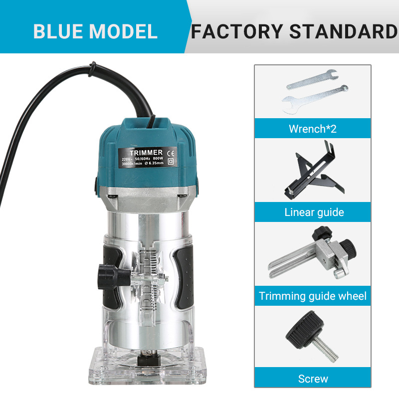 DIY MAX 800W Electric Hand Wood Trimmer Machine Trimmer Wood Cutter ...