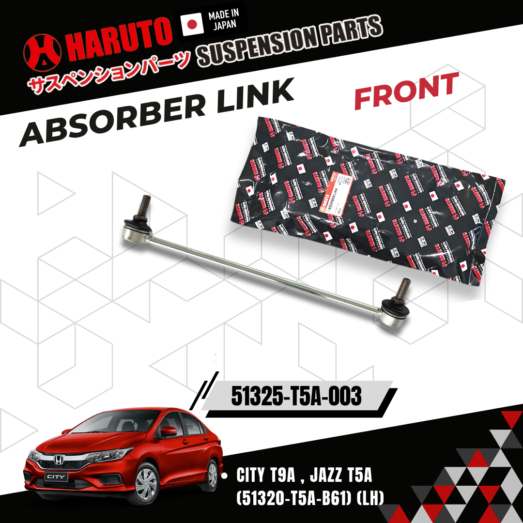 HARUTO GENUINE ABSORBER STABILIZER LINK FRONT HONDA CITY T9A,JAZZ T5A ...