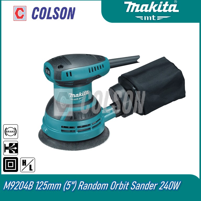 COLSON MAKITA MT M9204B 125mm (5") Random Orbit Sander 240W | Shopee ...