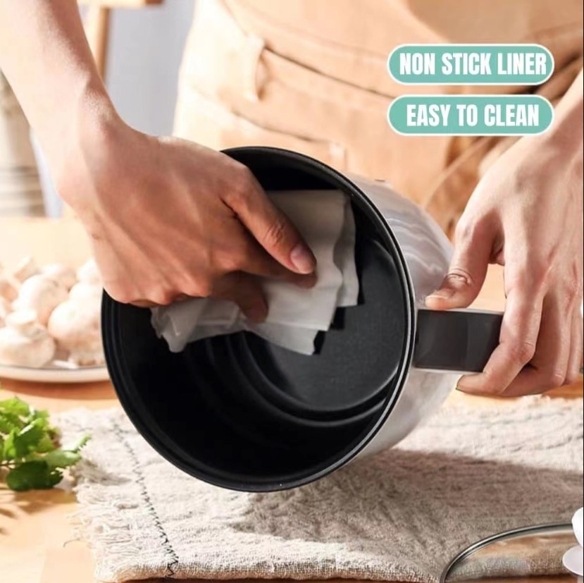 1.8L Electric Cooker + Tray –Non-Stick Mini Rice Cooker for Steamer ...