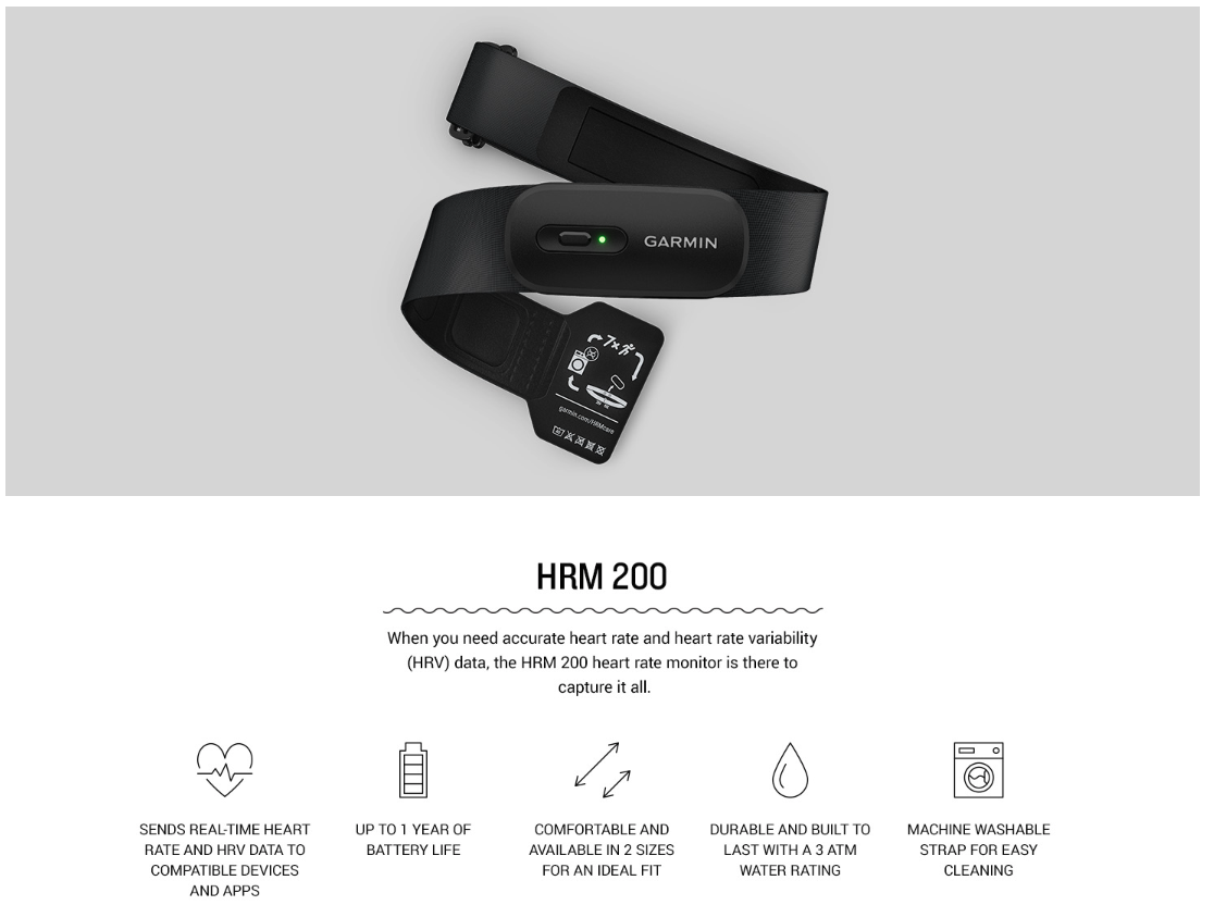 Garmin HRM Pro PLUS - Premium Chest Strap Heart Rate Monitor, Captures ...