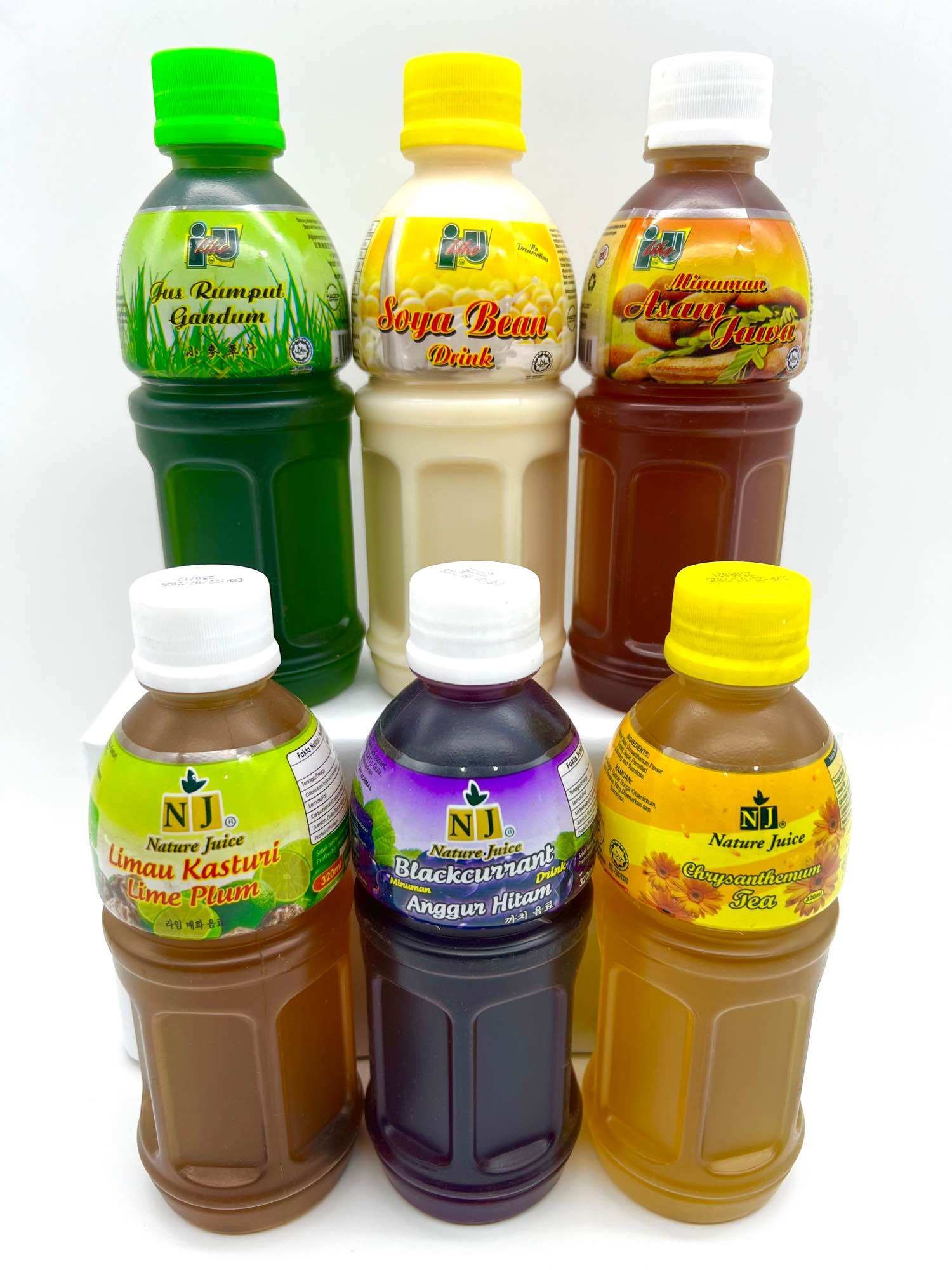 【READY STOCK】🎀 NJ Nature Juice Beverage【Wheatgrass/Asam Jawa/Bunga Kekwa/Blackcurrant/Soya/Lime ...