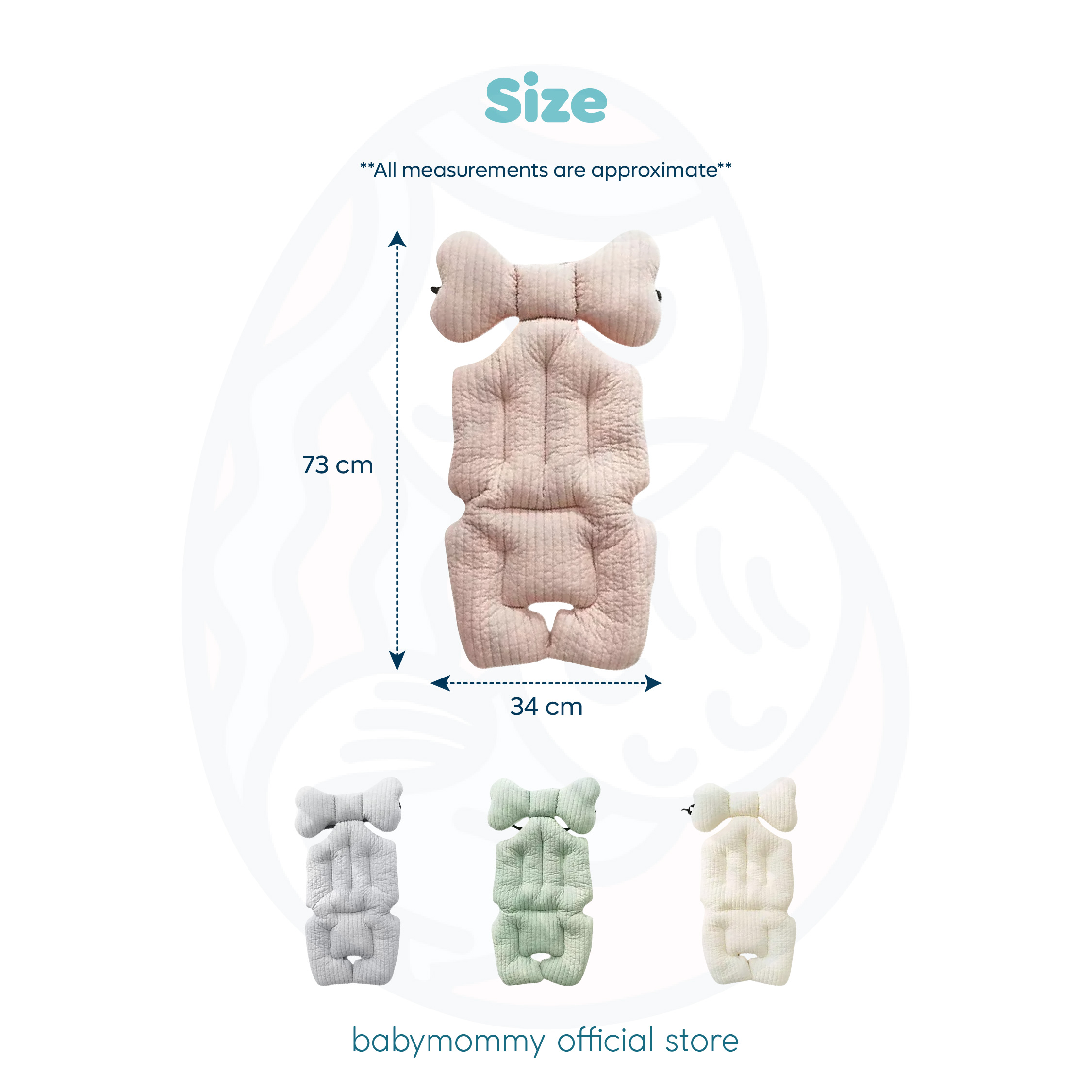 ReadyStock🇲🇾 Quality Jelly Beads Multipurpose Baby Stroller Cotton ...