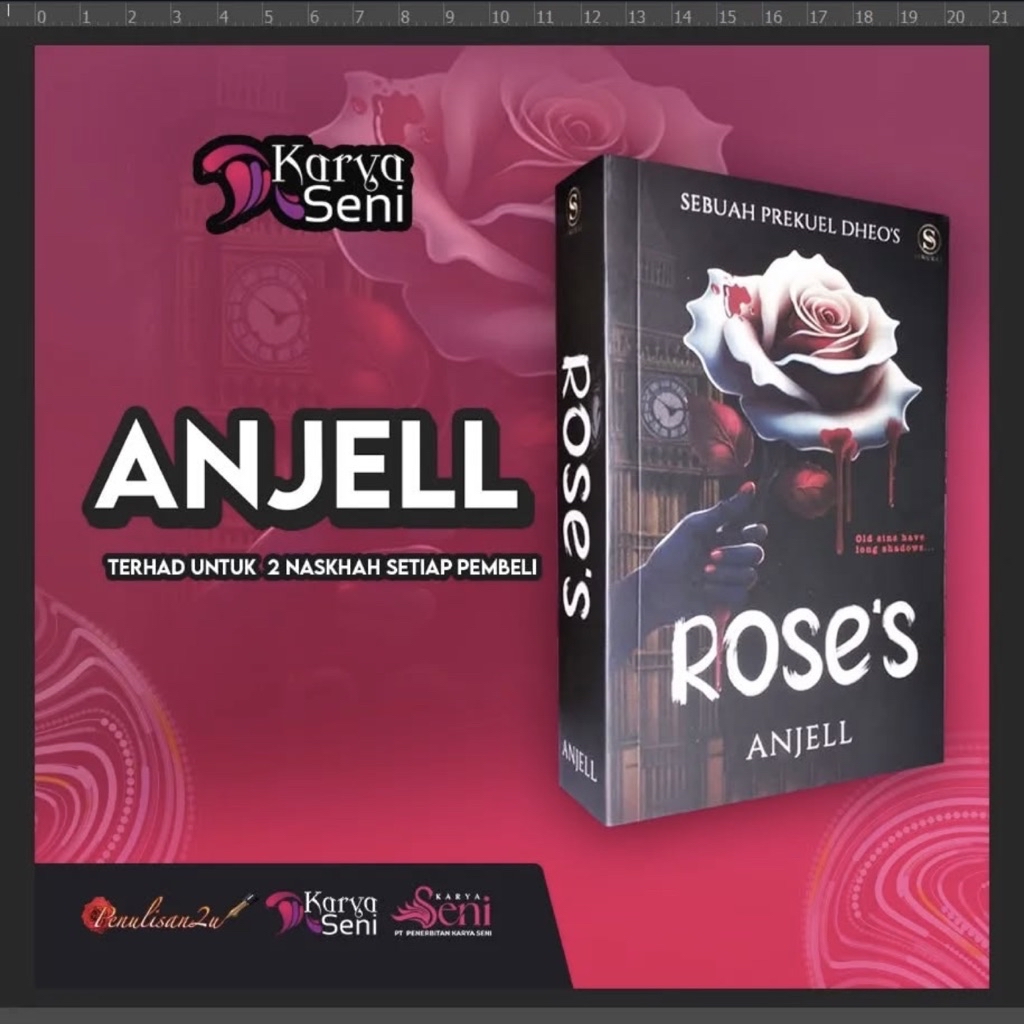Novel Rose’s, Anjell - Sinuraz Enterprise (LIMITED PRINT EDITION ...