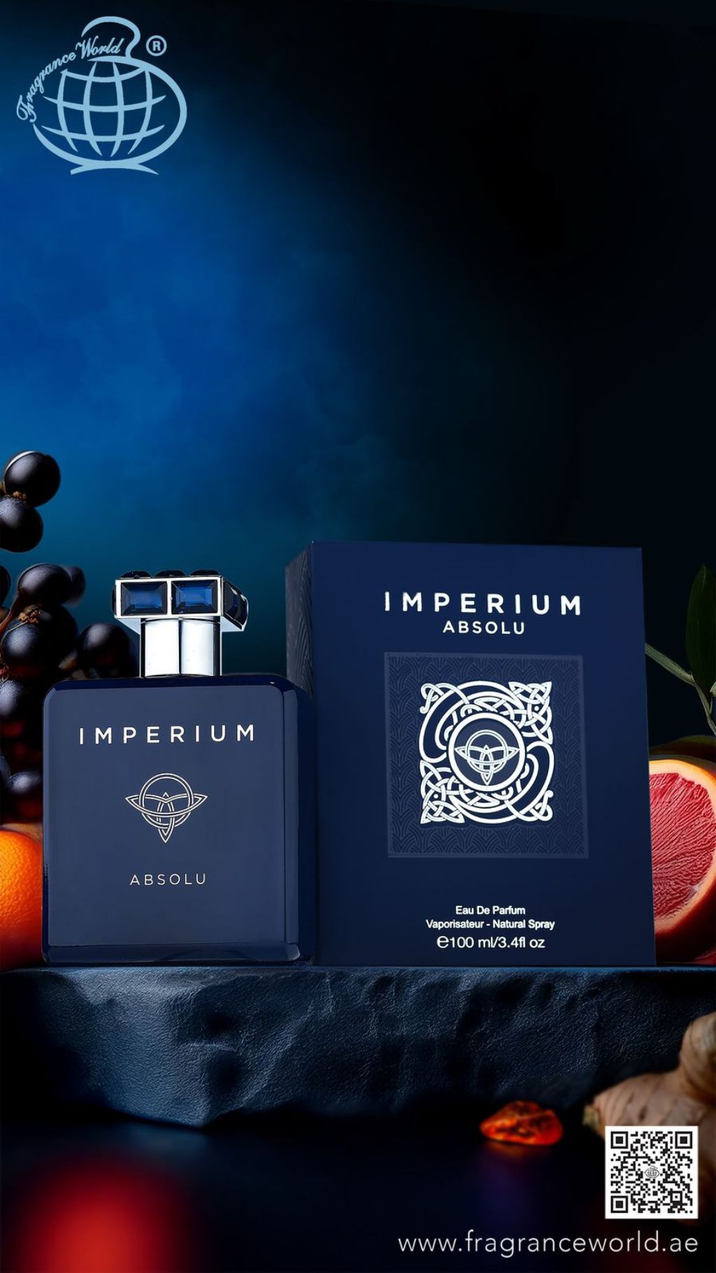 Eau de Parfum Imperium Absolu by Fragrance World, Men, 100 ml | Shopee ...