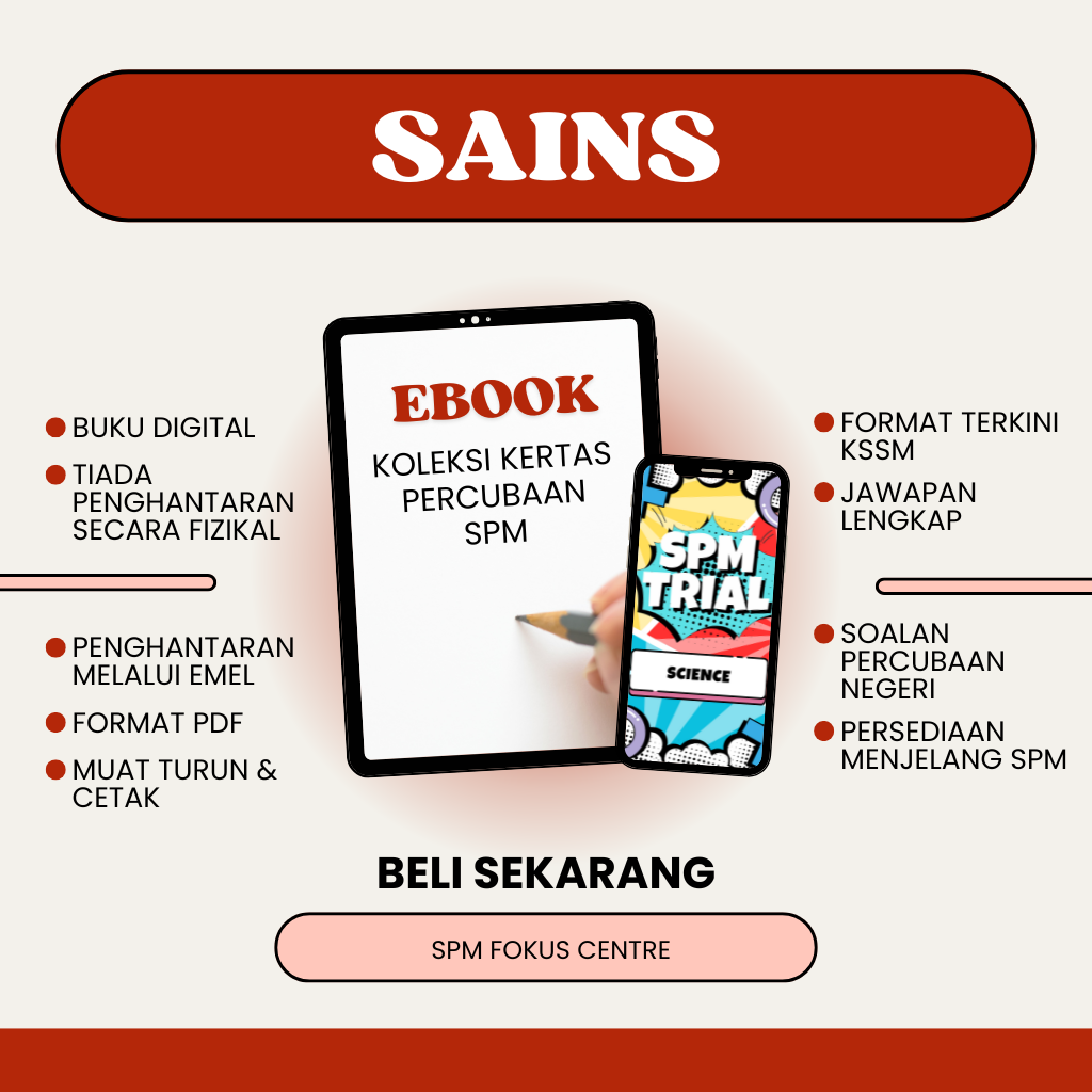 SPM Science | SPM Sains | SPM Past Year Paper | SPM Trial Paper | SPM PDF | Shopee Malaysia