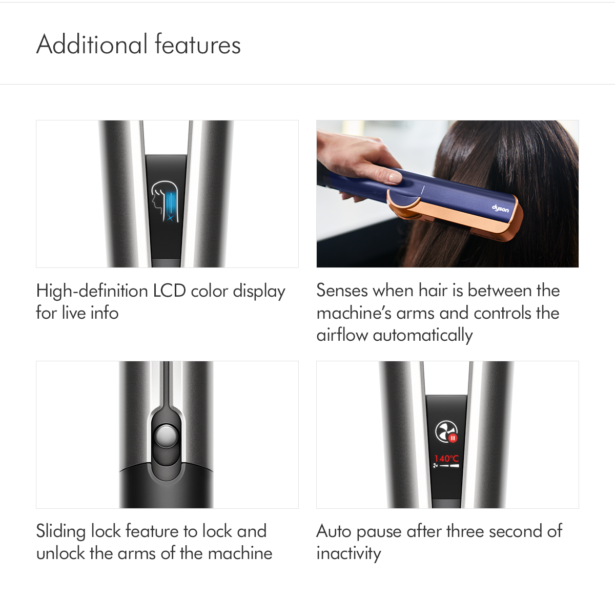 Dyson Airstrait™ dryer and straightener (Prussian Blue) | Wet to dry ...