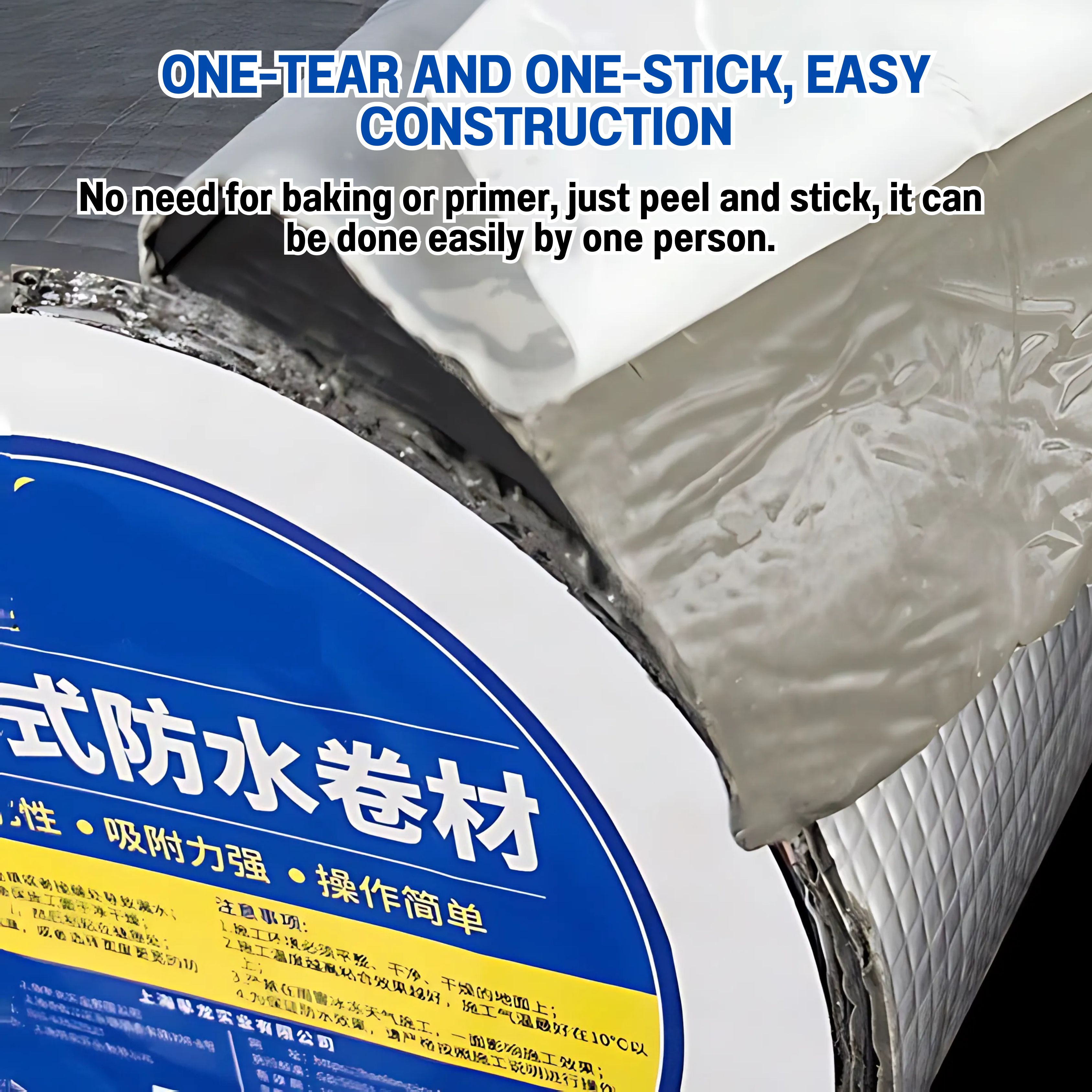 Aluminum Foil Butyl Waterproof Tape For roof leak Roof Sealant Wall ...