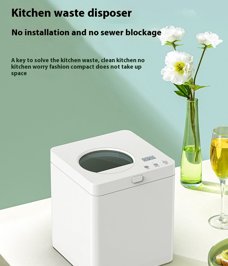 4.5L Electric Kitchen Composter with Controls Odors Food Waste ...