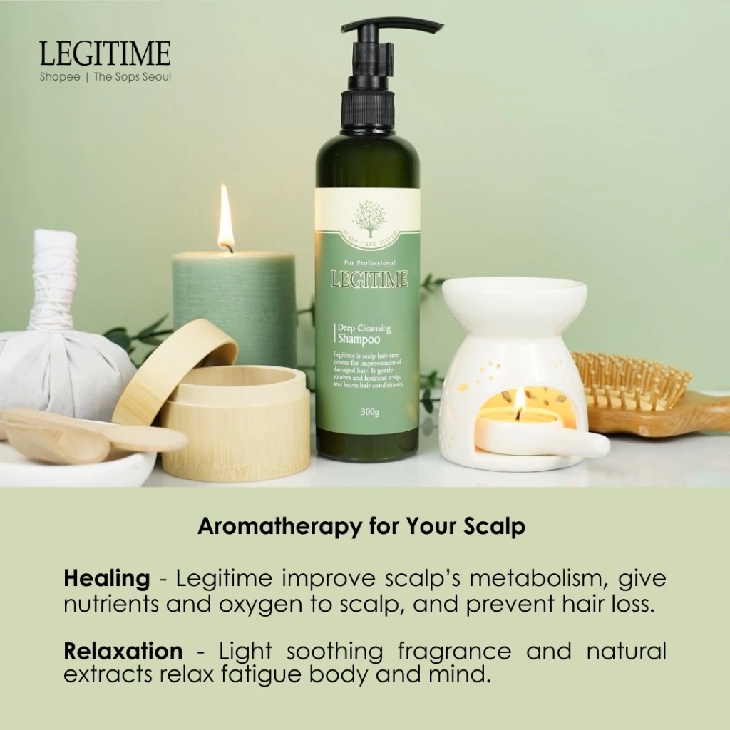 LEGITIME Deep Cleansing Shampoo (300g) | Shopee Malaysia