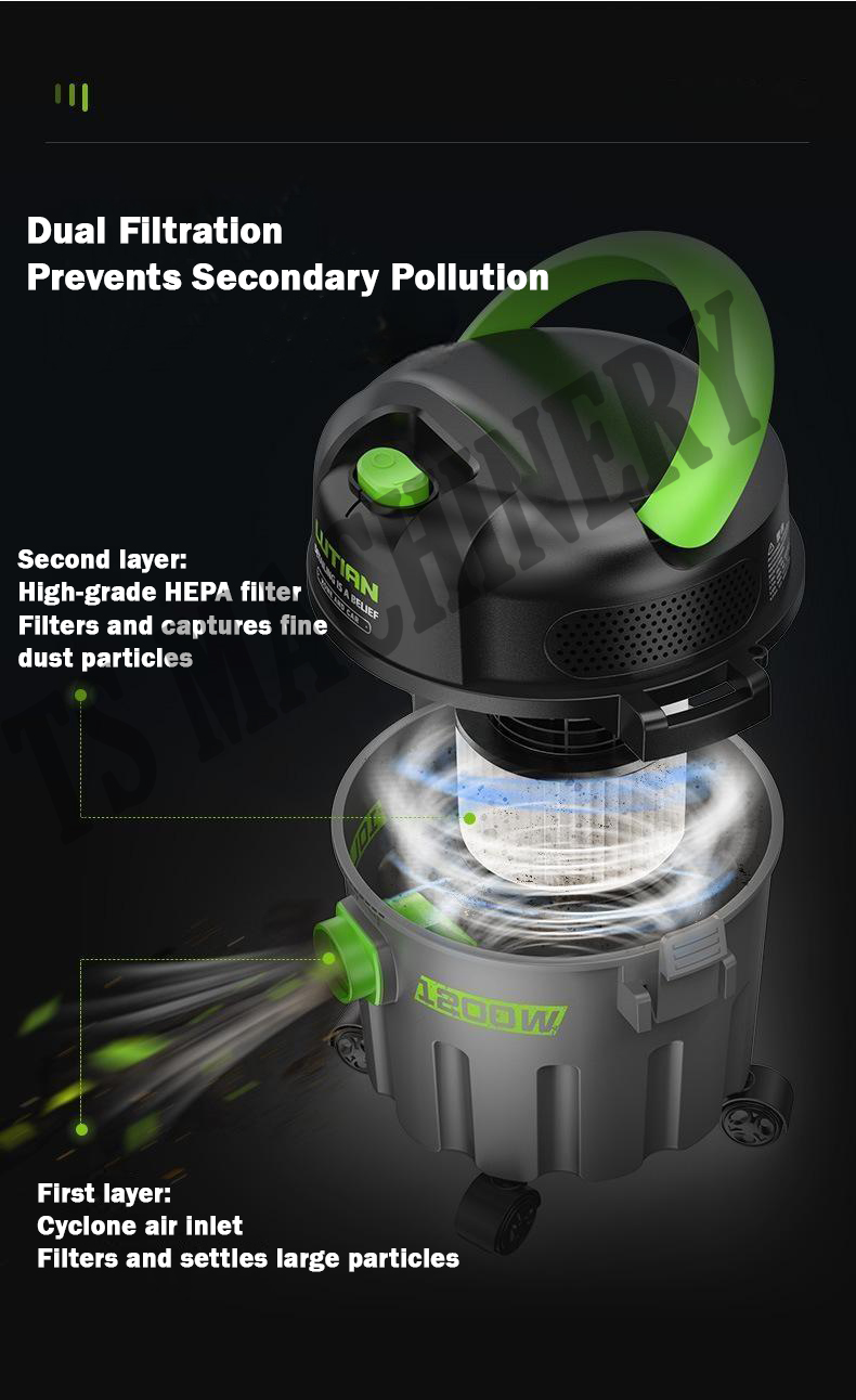 Lutian WINDSTORM-10L Pembersih Vakum 3 In 1 Basah & Kering 1200W Lutian ...