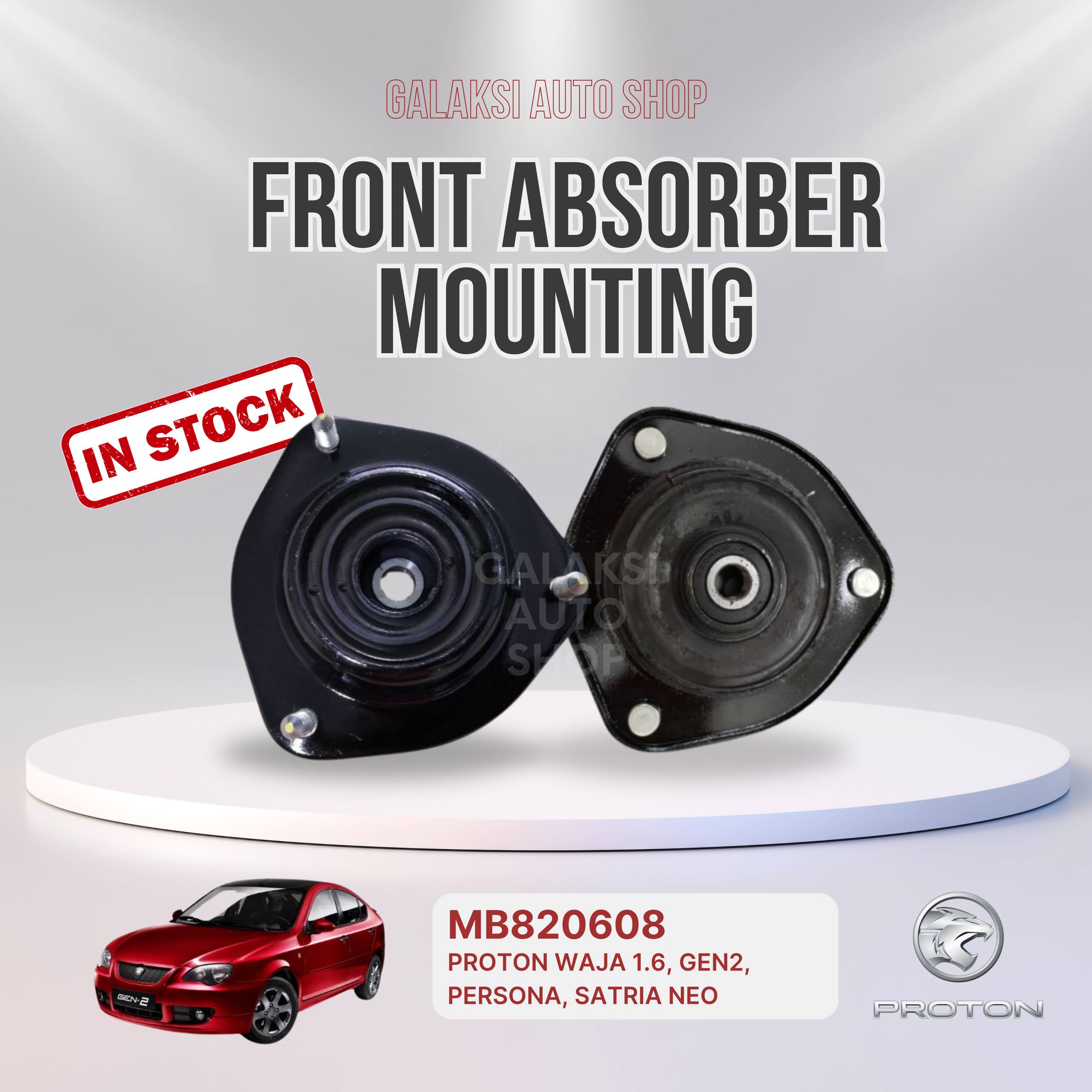 ABSORBER MOUNTING FRT RH LH GDST-WAJA 1.6, GEN2, PERSONA, SATRIA NEO ...