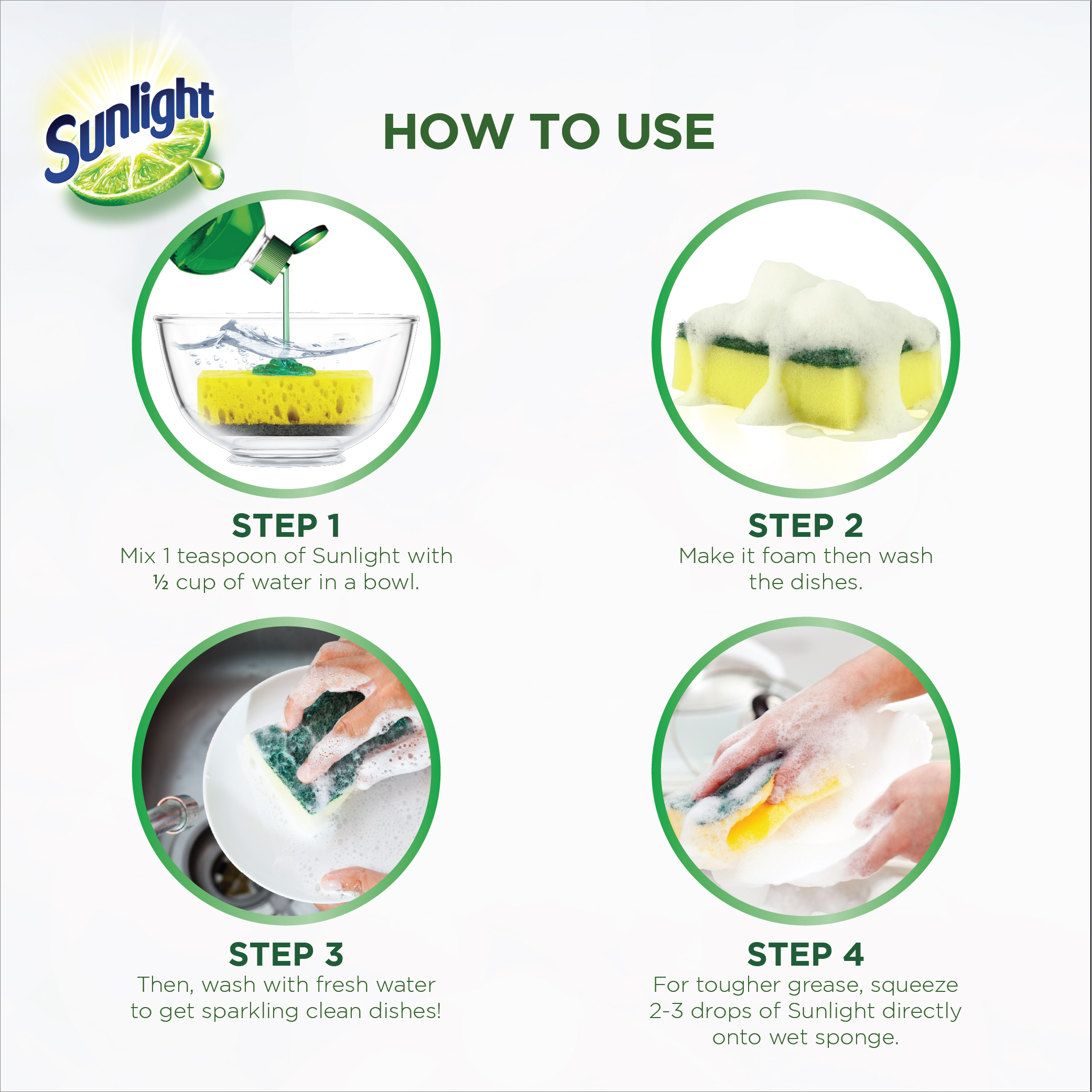 Sunlight Lime 100 Power Dishwashing Liquid 700ml | Shopee Malaysia