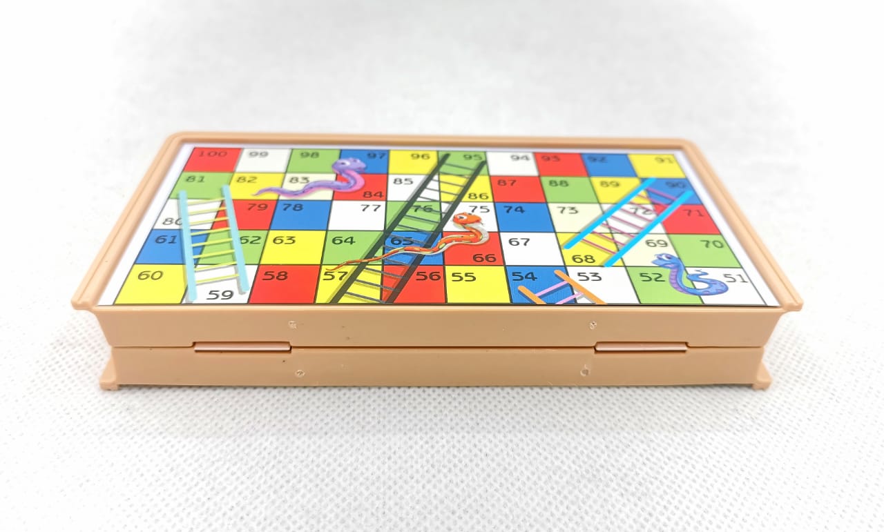 Portable Kids Snake Ladder Flight Chess Set Parent-Child Interactive ...