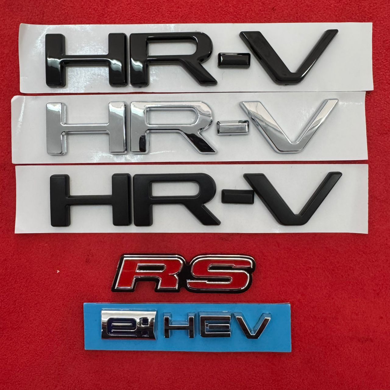 emblem HRV honda hrv 2022 -2025 chrome black matte glossy ehev rs ...