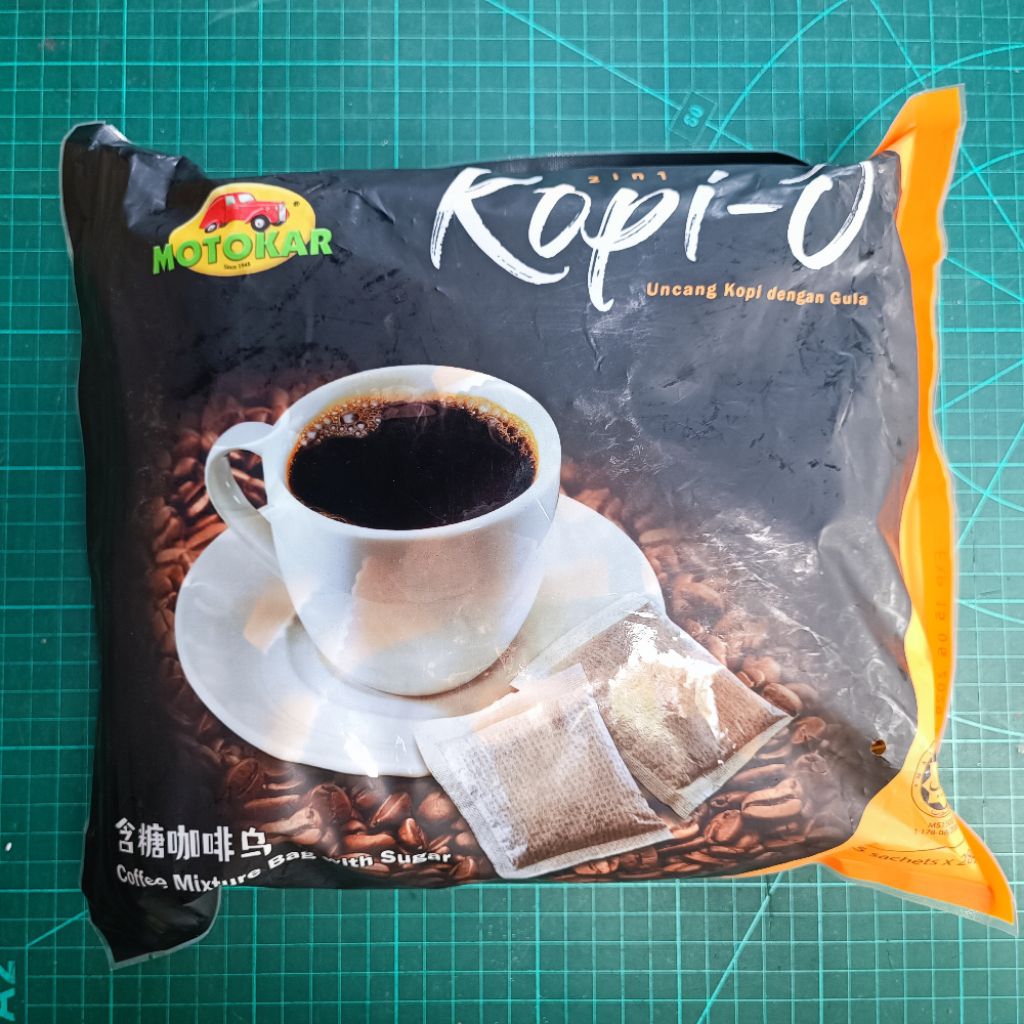 Motokar 2in1 Kopi-O Uncang Dengan Gula 25sachets x 28g | Shopee Malaysia
