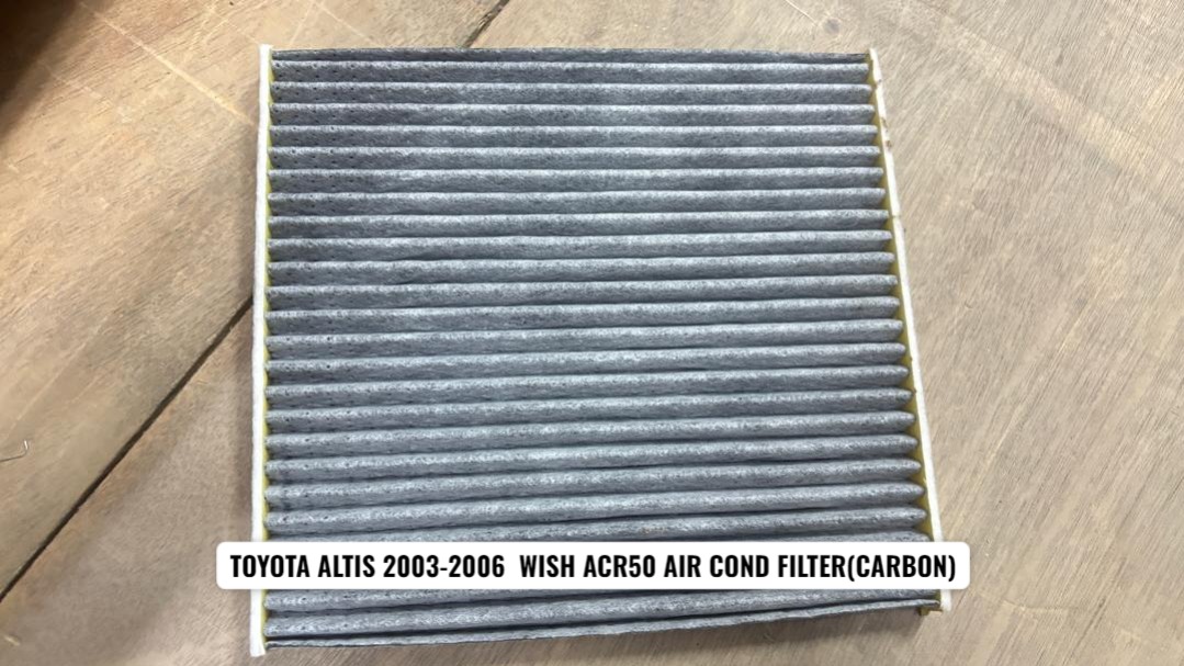 BARANG BARU TOYOTA ALTIS 2003-2006 WISH ACR50 AIR COND FILTER(CARBON ...