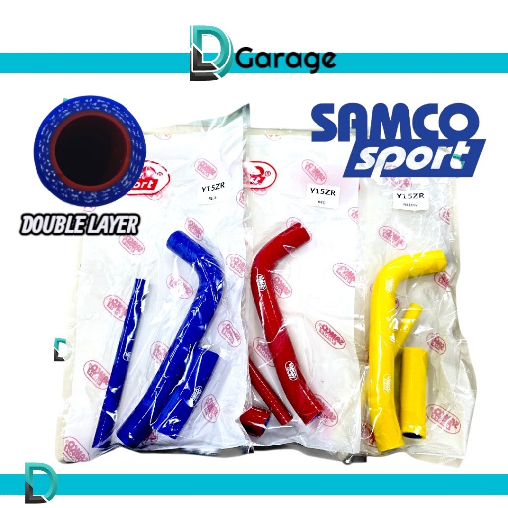 Y15 Y15ZR YSUKU SAMCO SPORT SILICON RADIATOR HOSE SET COOLANT HOSE DOUBLE LAYER | Shopee Malaysia
