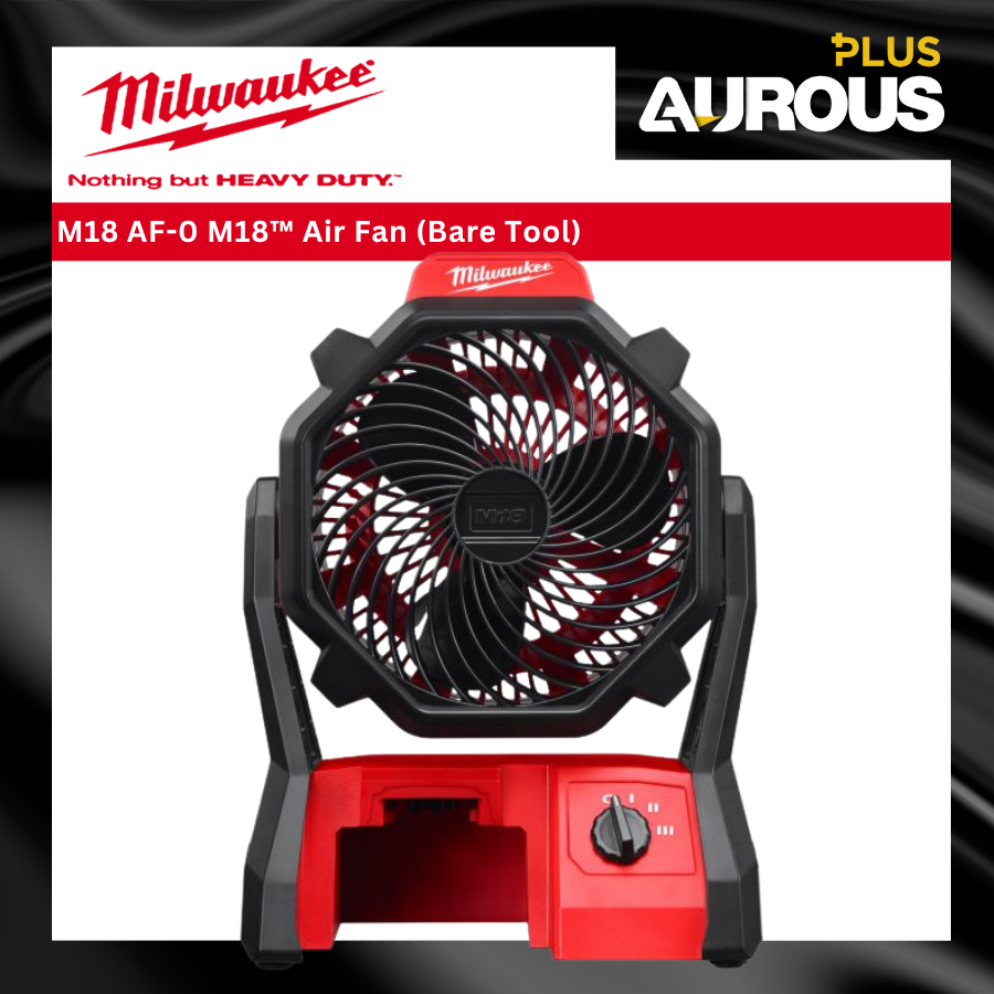 Milwaukee M18 Portable Cord / Cordless Fan M18 AF-0 (Bare Tool ...