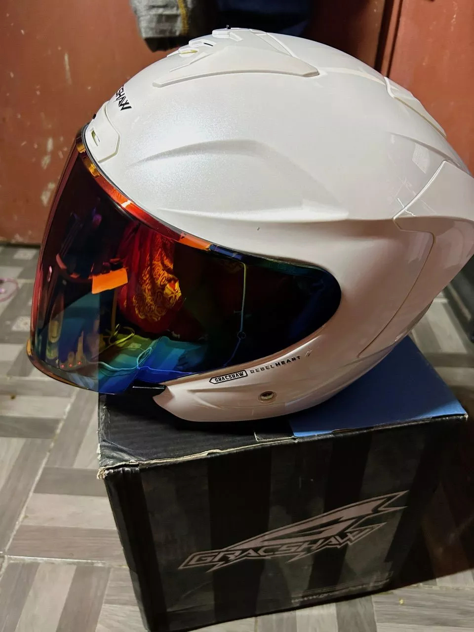 (READY STOCK) Gracshaw Helmet NEW G838 GAIZER 2 GAIZER II VERSION 2 ...